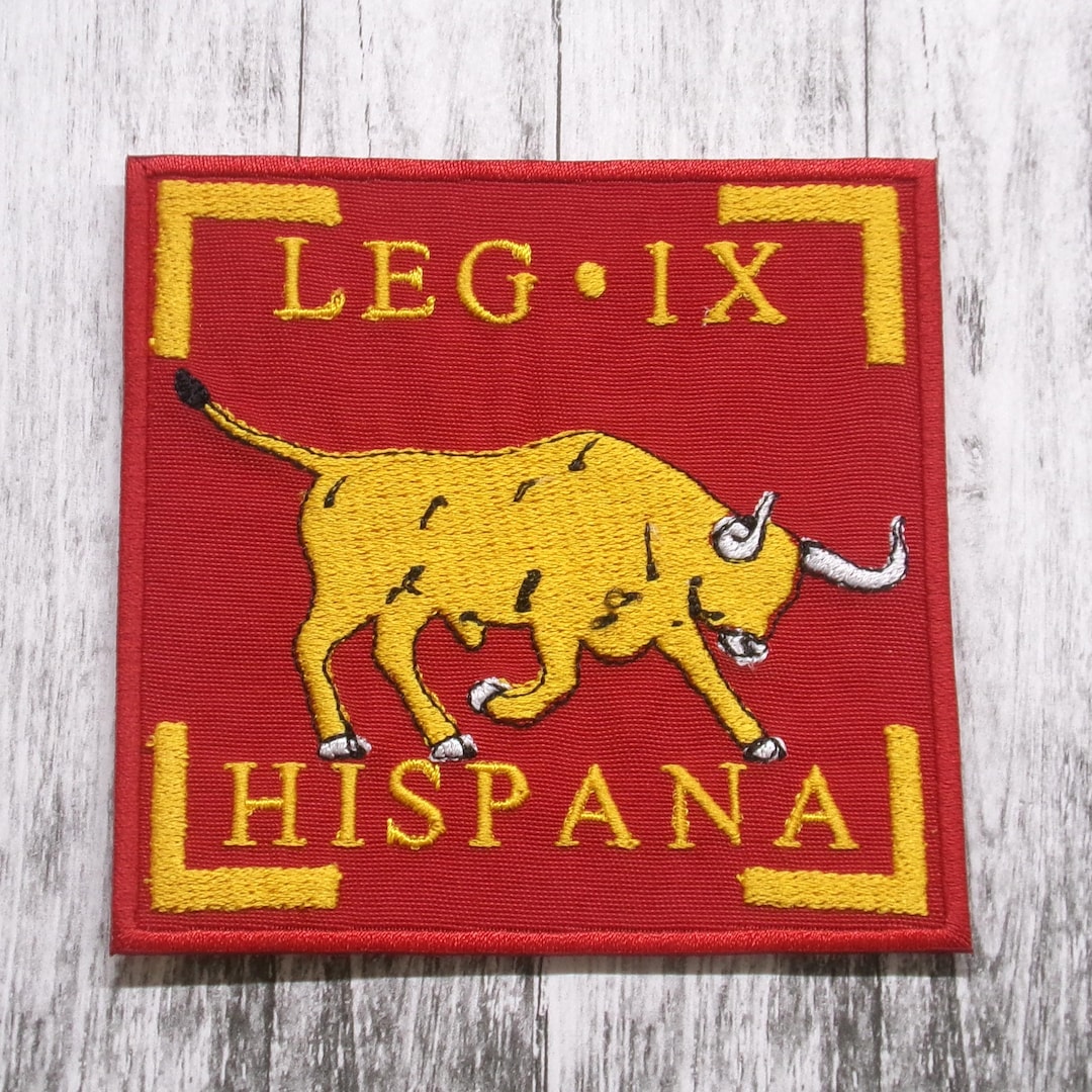 Legio IX Hispana Roman Legion Patch – Embroidered Iron-on SPQR Military ...