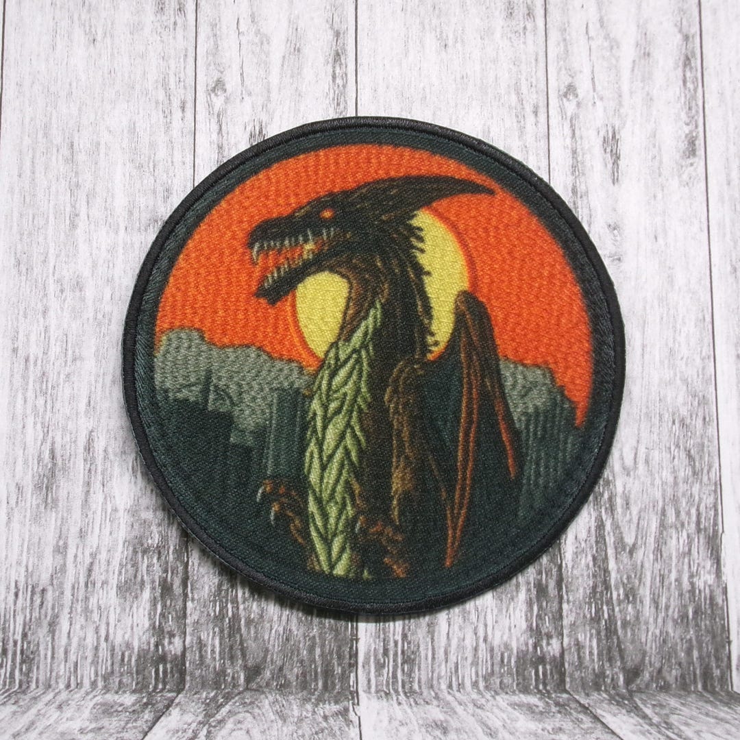 Iron-on Kaiju Patch/sew-on Applique for Jackets & Clothing/backpacks ...