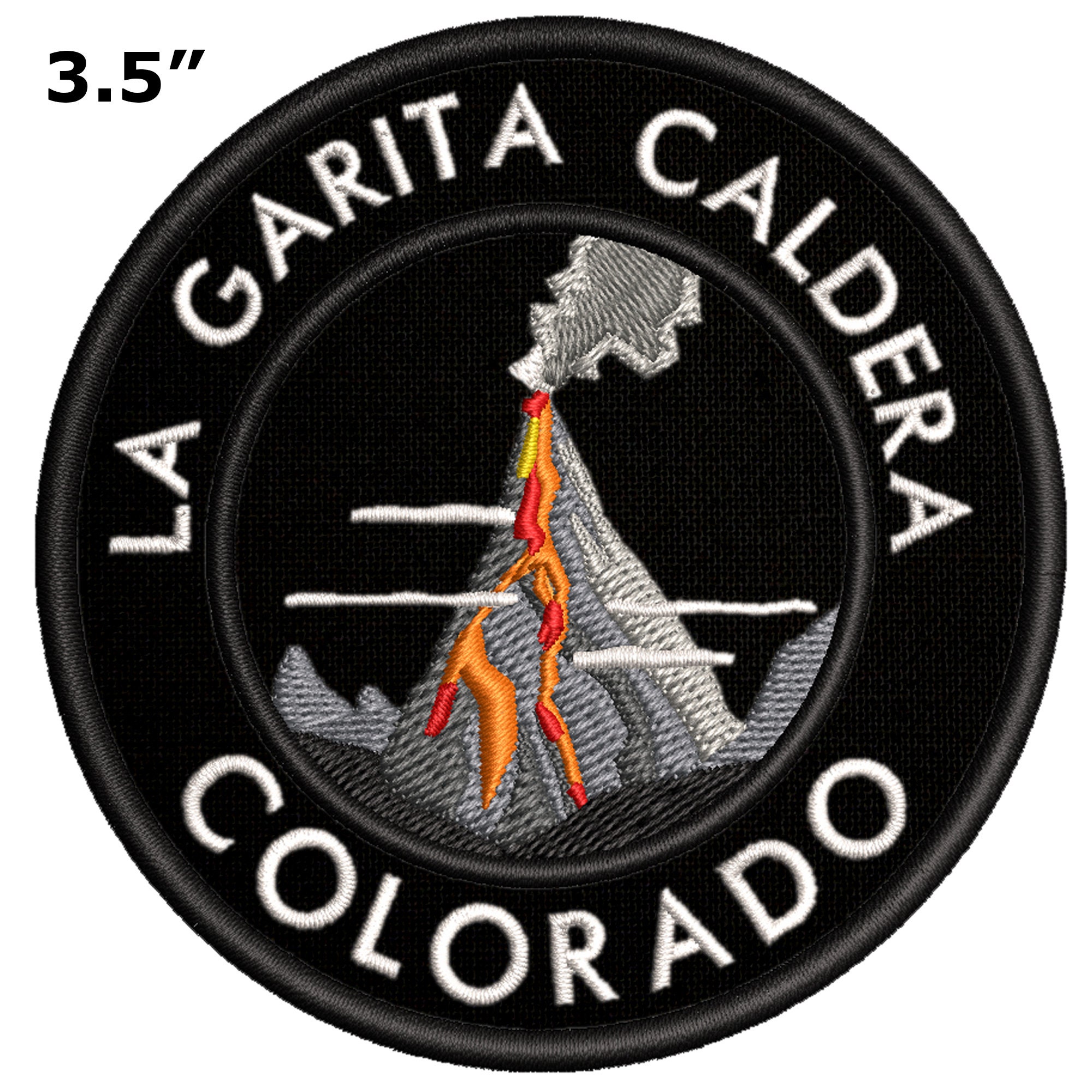 La Garita Caldera Colorado Volcano Embroidered Patch Iron on - Etsy