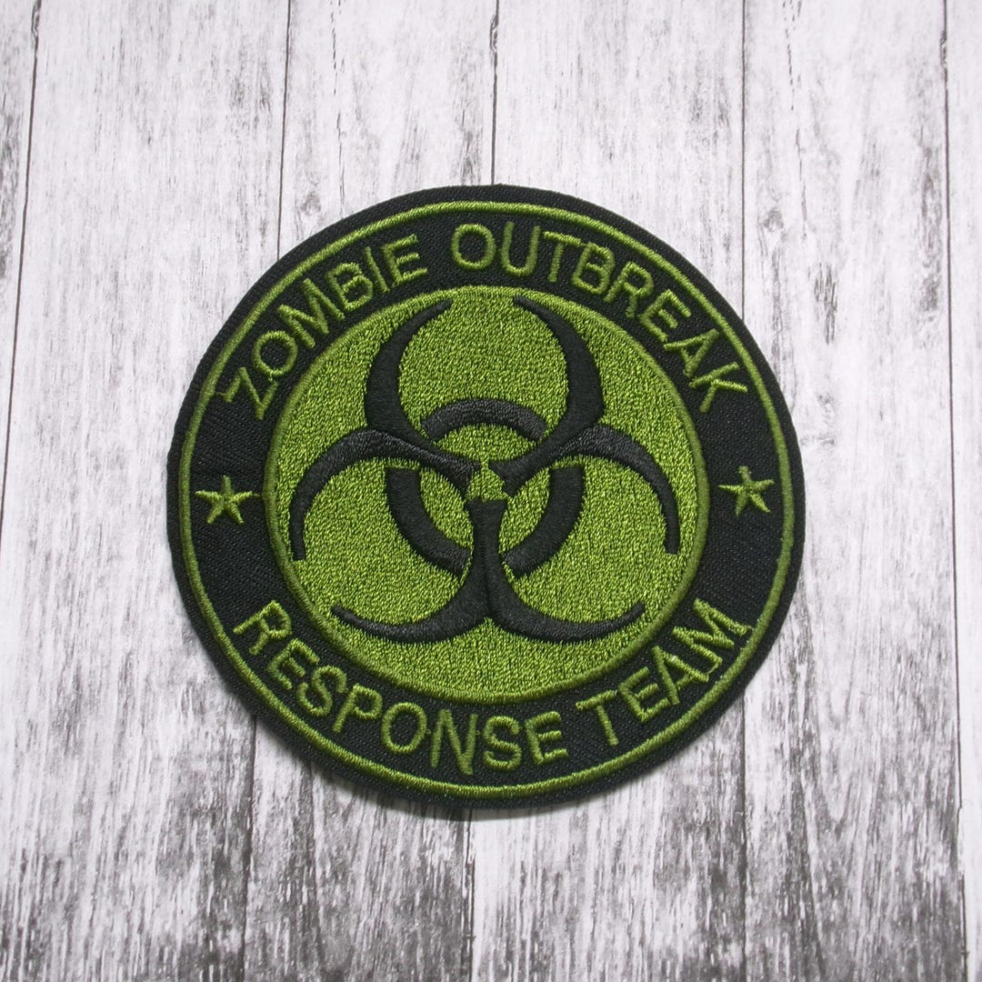 Zombie Outbreak Response Team Patch Embroidered Iron on Applique for ...