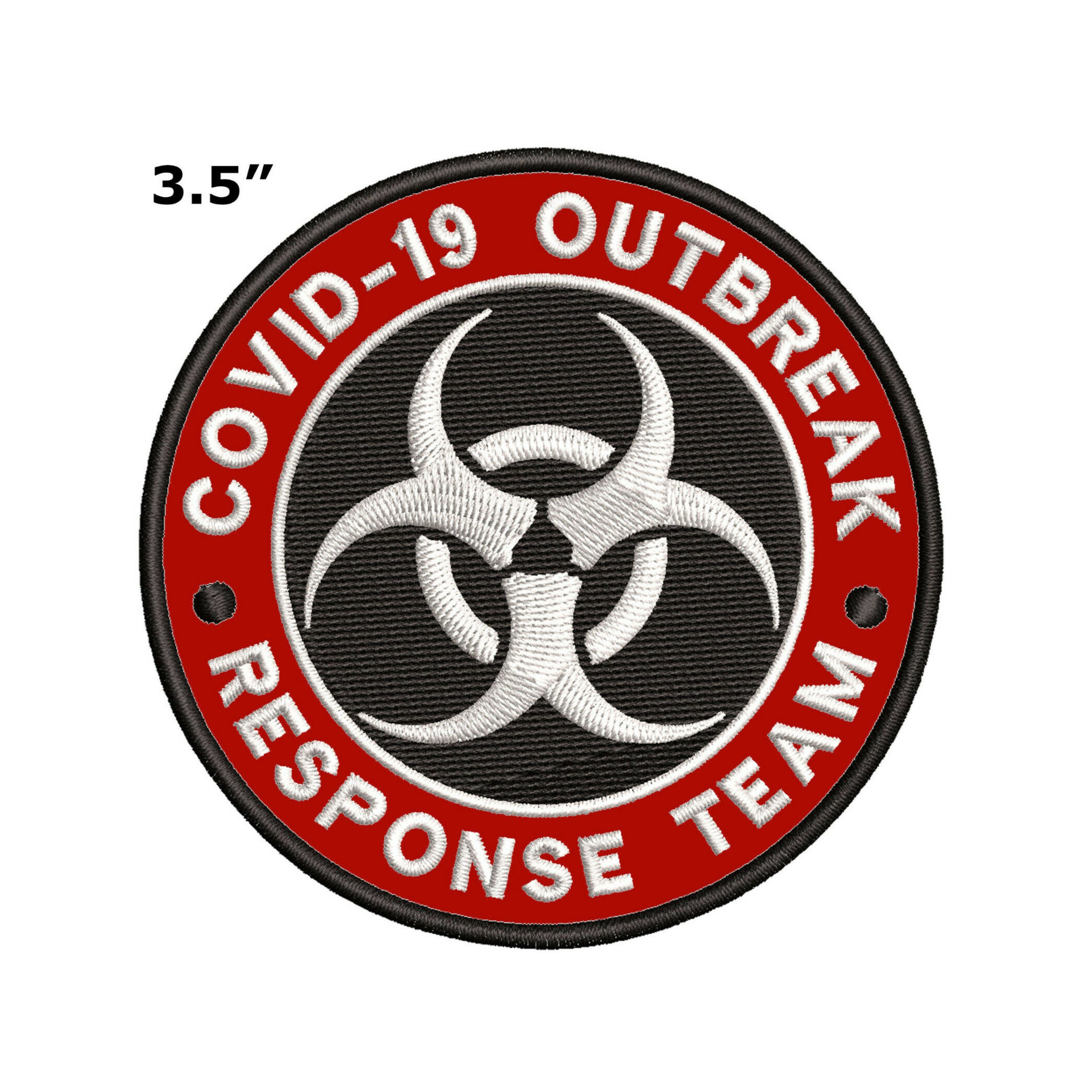 Outbreak Response Team Biohazard Symbol Embroidered Patch | Etsy