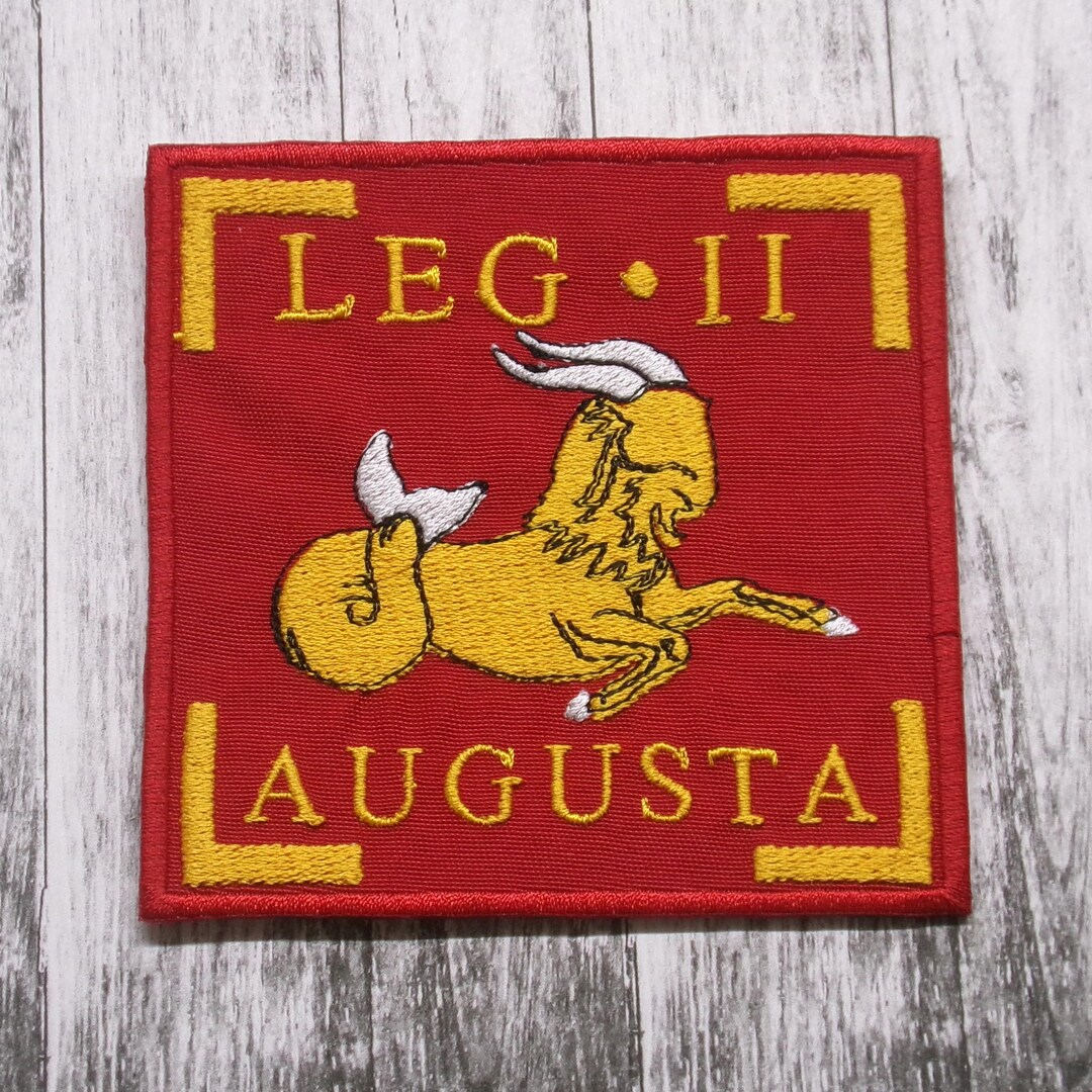 Legio II Augusta Roman Legion Patch – Embroidered Iron-on SPQR Military ...
