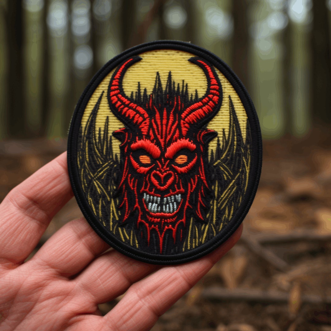 Jersey Devil Patch Iron-on/sew-on Applique for Vest Jacket Bag Clothing Backpack, Decorative ...
