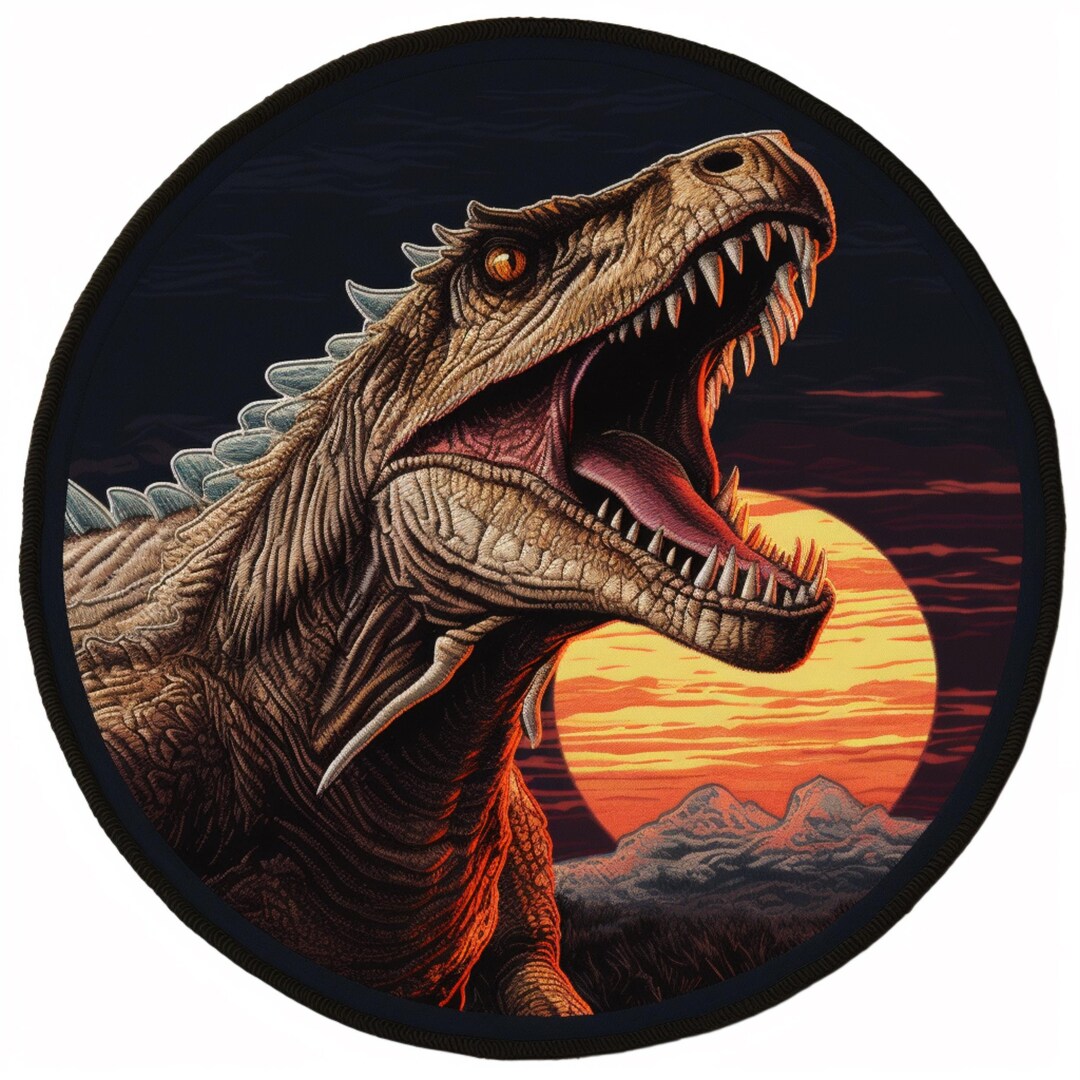 Kaiju Monster Patch Iron-on/sew-on Applique for Vest Jacket Clothing ...