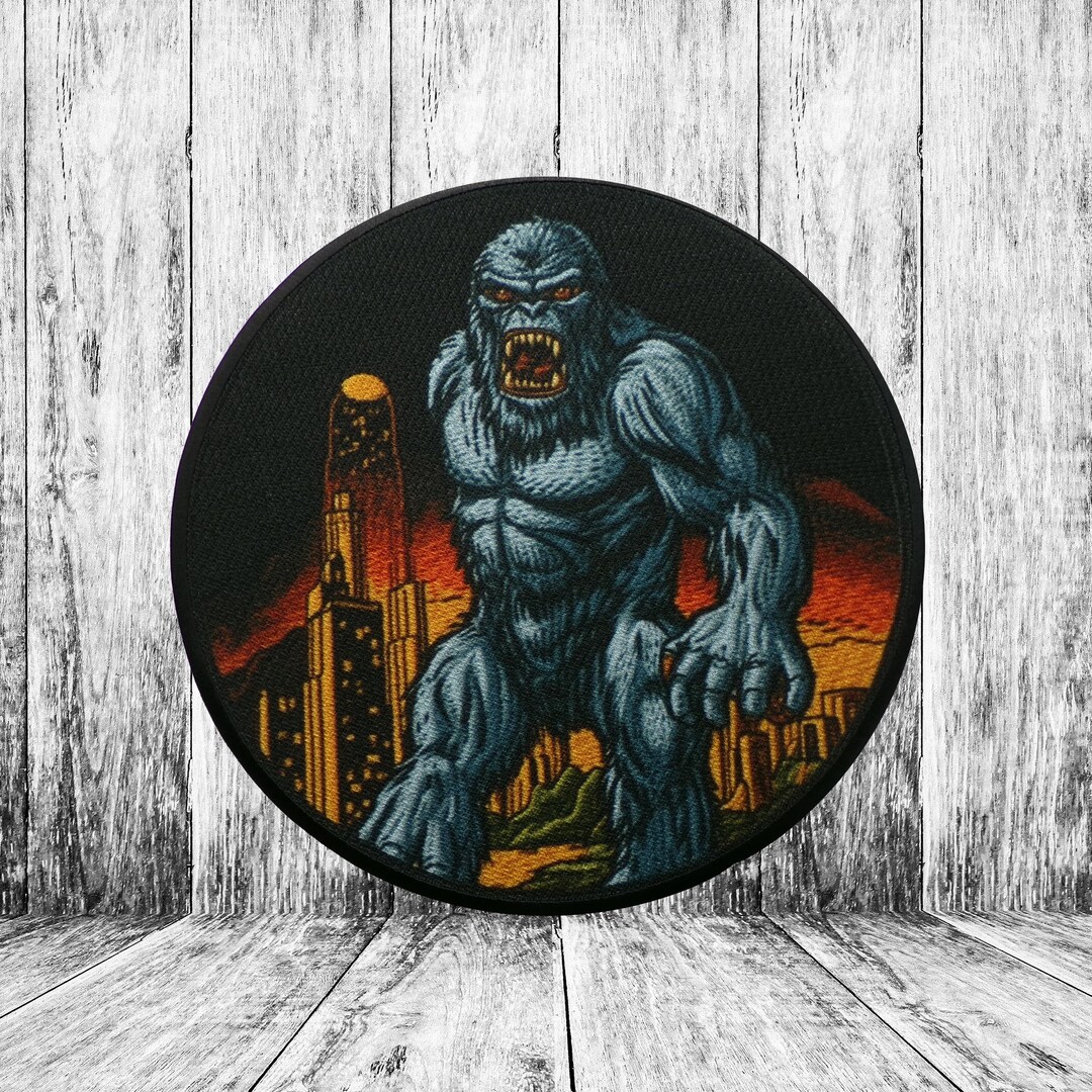 Iron-on Kaiju Patch/sew-on Applique for Jackets & Clothing/backpacks ...