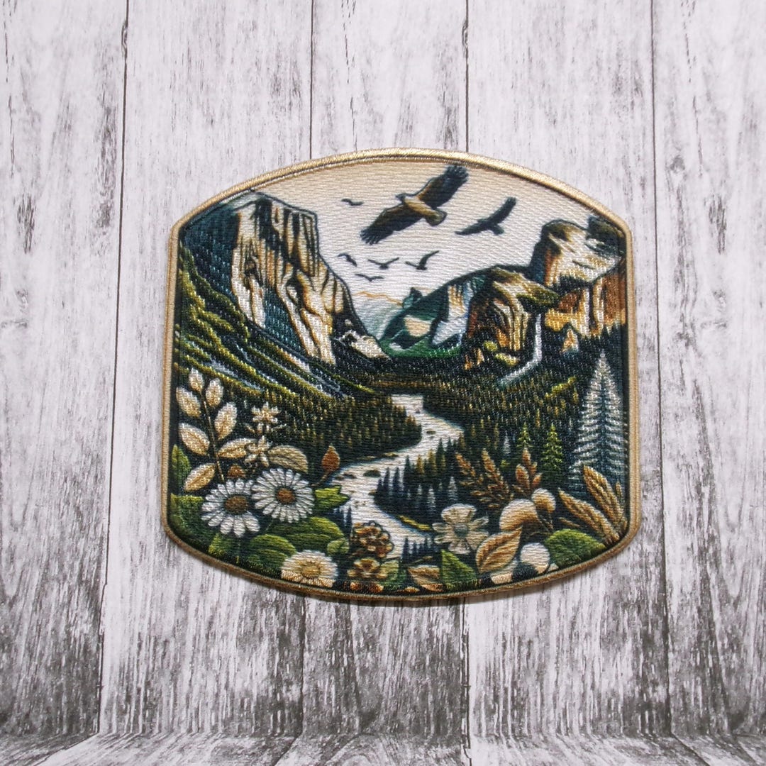 Yosemite Patch/iron-on Patch/national Park/nature Lover Badge/souvenir ...