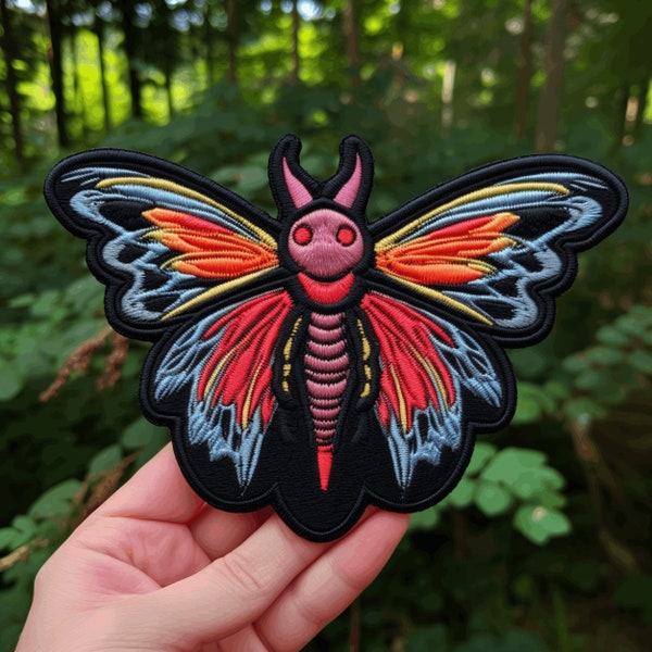 Mothman Patch - Etsy