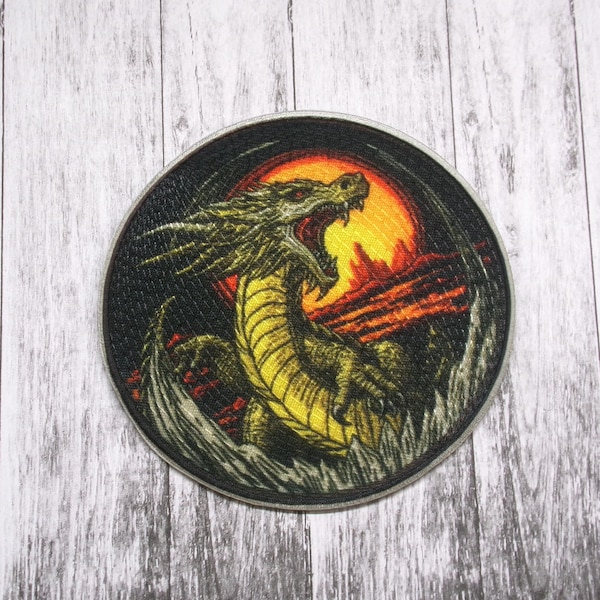Dragon Patch for Clothing - Etsy
