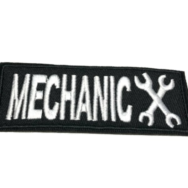 Mechanic Name Patch - Etsy