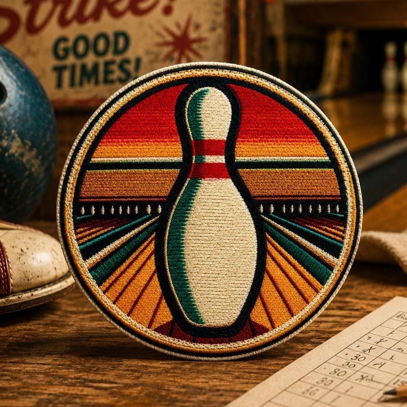 Vintage Bowling Badges - Etsy