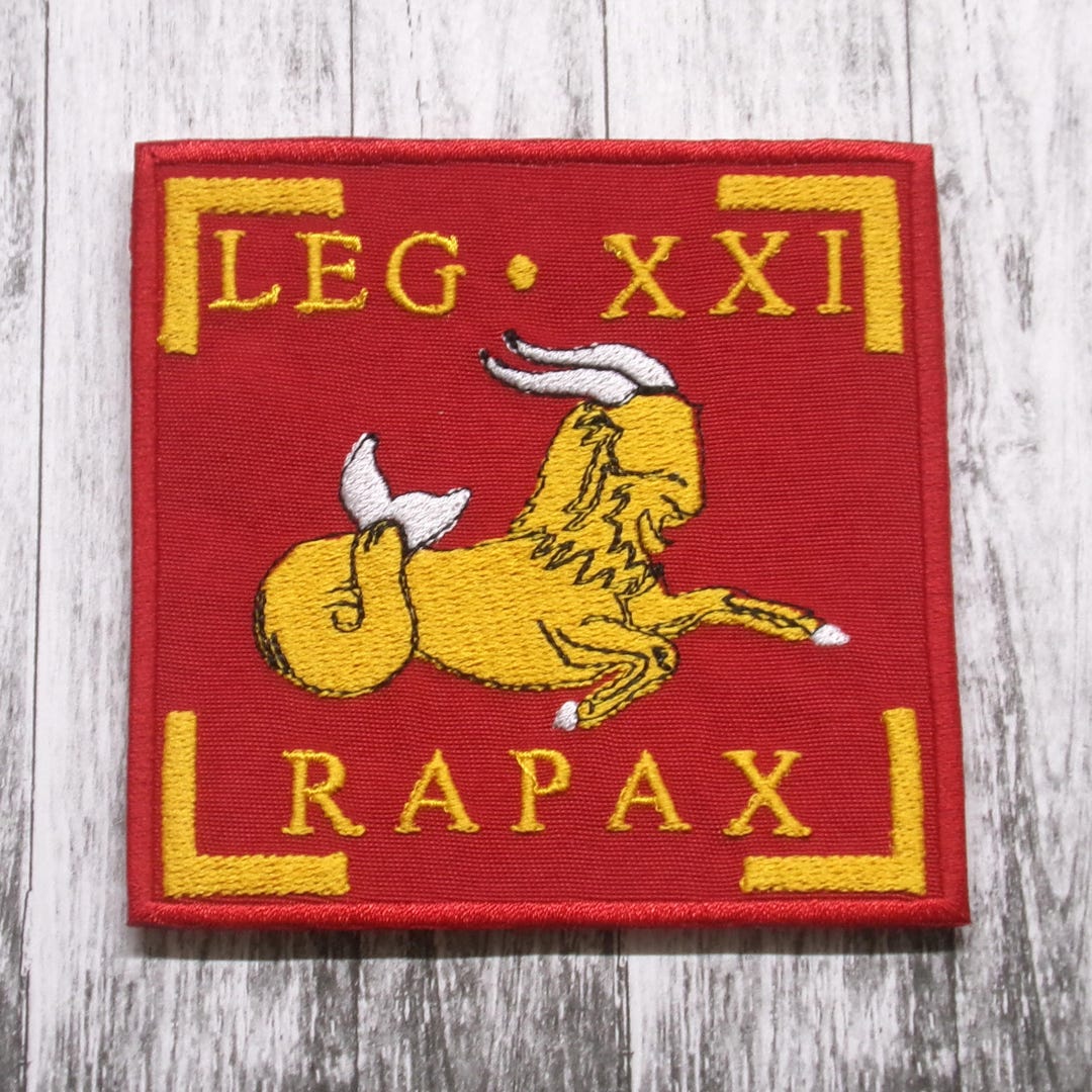 Legio XXI Roman Legion Patch – Embroidered Iron-on SPQR Military Badge ...