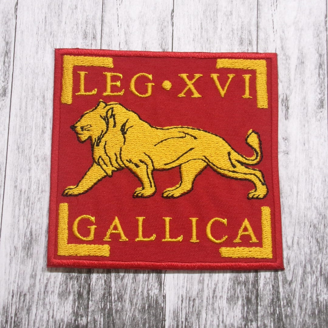 Legio XVI Gallica Gallic Sixteenth Roman Legion Patch – Embroidered ...