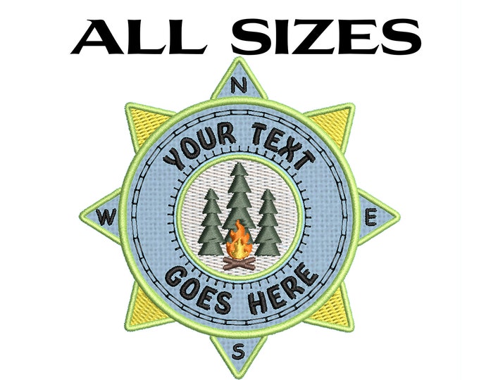 Custom Camporee Patch, Personalised Embroidered Camping Patch, Scout Patch - Etsy