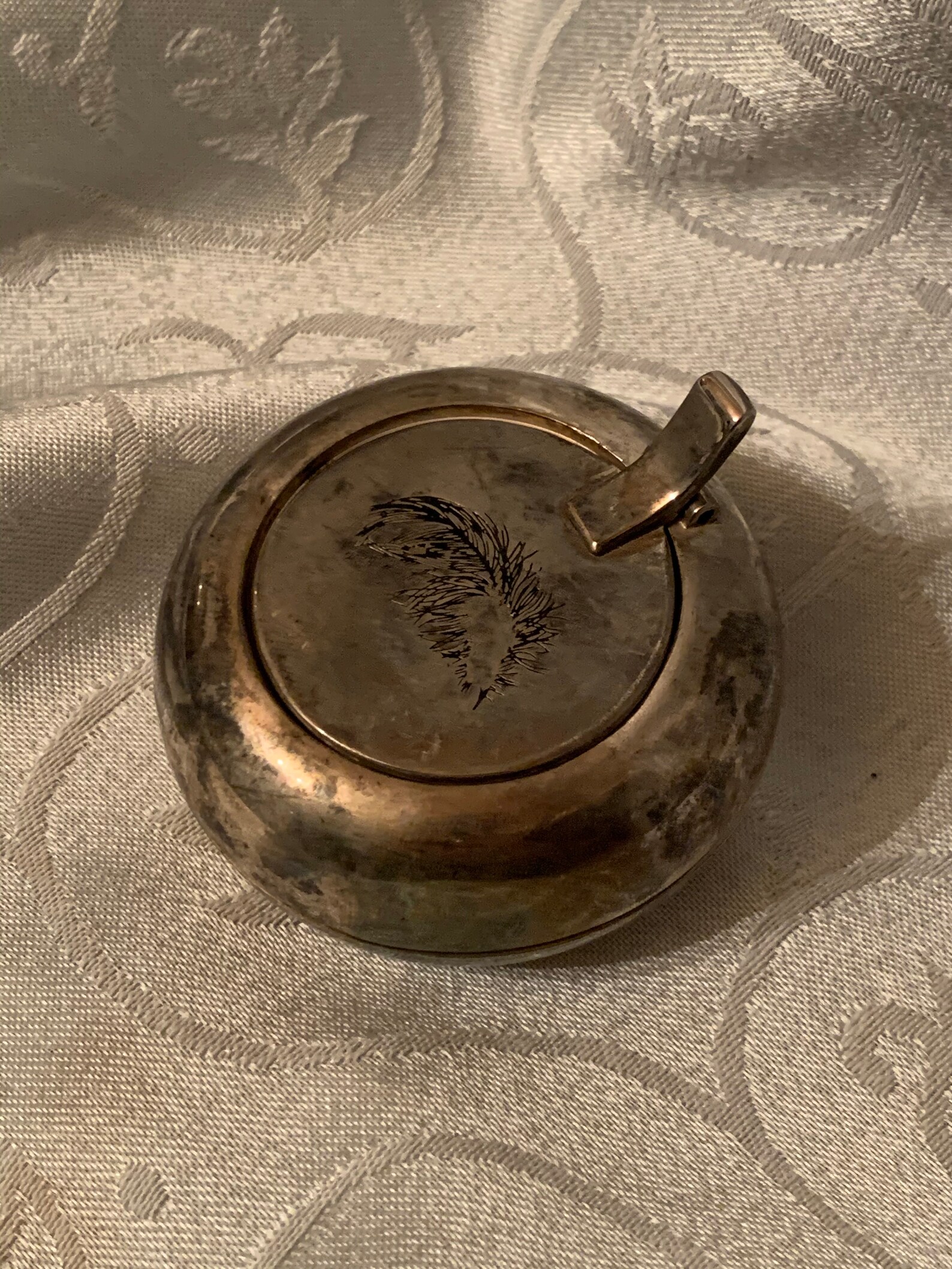 Silver Ink Well | Etsy