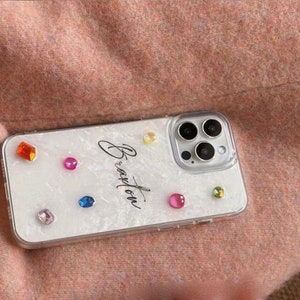 Customized Name Apple Phone Case iPhone 11 12 13 14 15 Pro Max ...