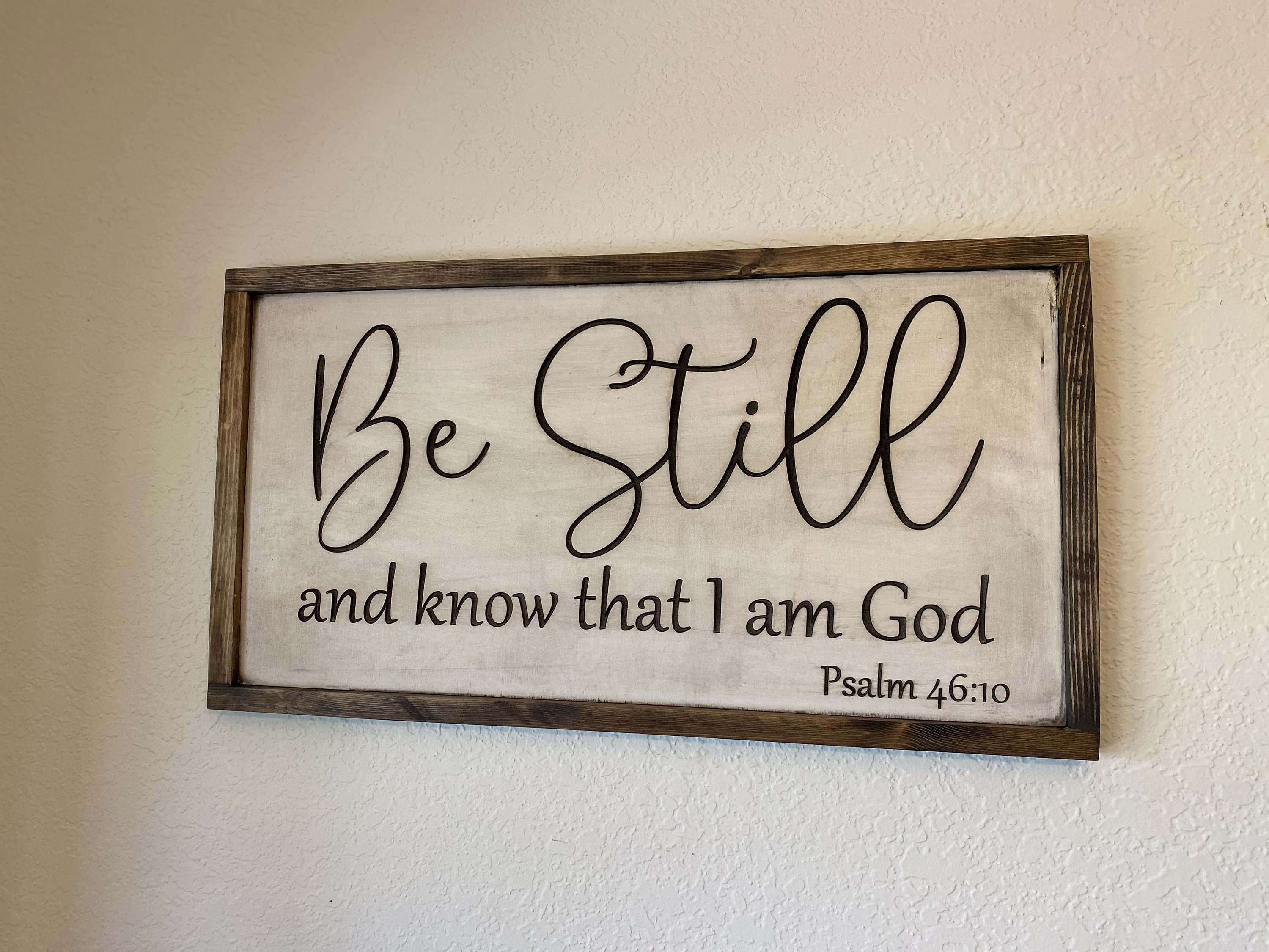 Hand Made Custom Scripture Sign - Etsy