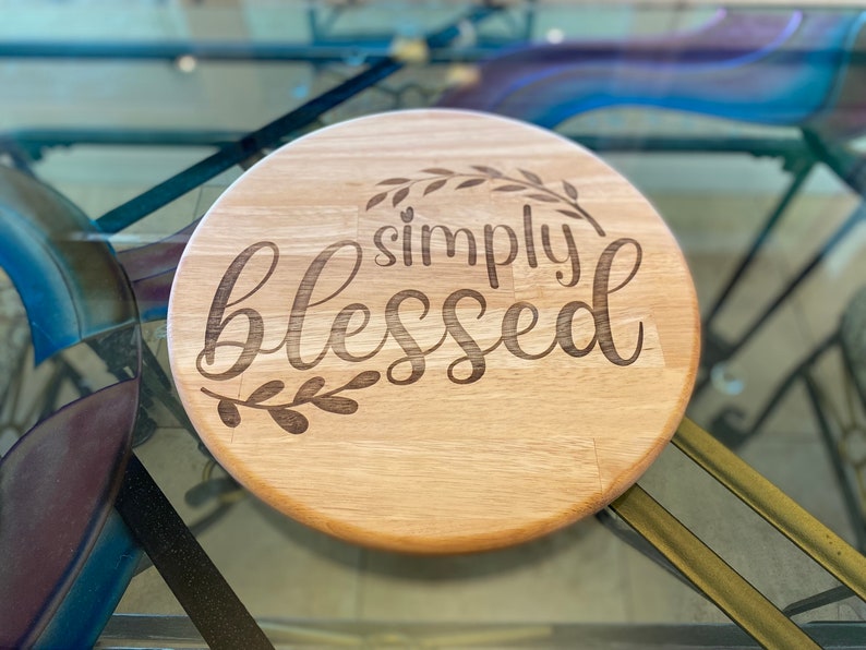 Monogram Lazy Susan - Etsy