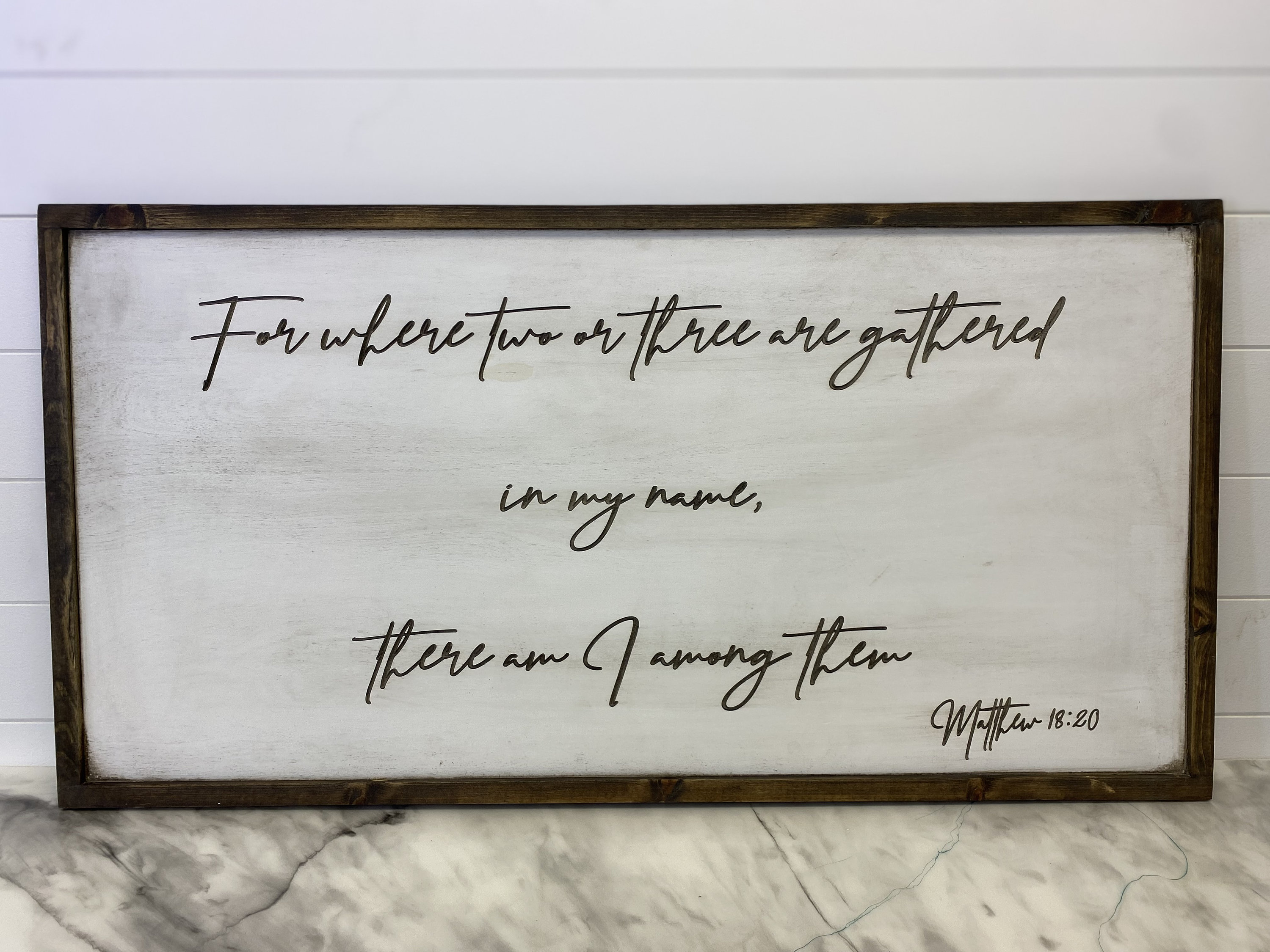 Hand Made Custom Scripture Sign - Etsy