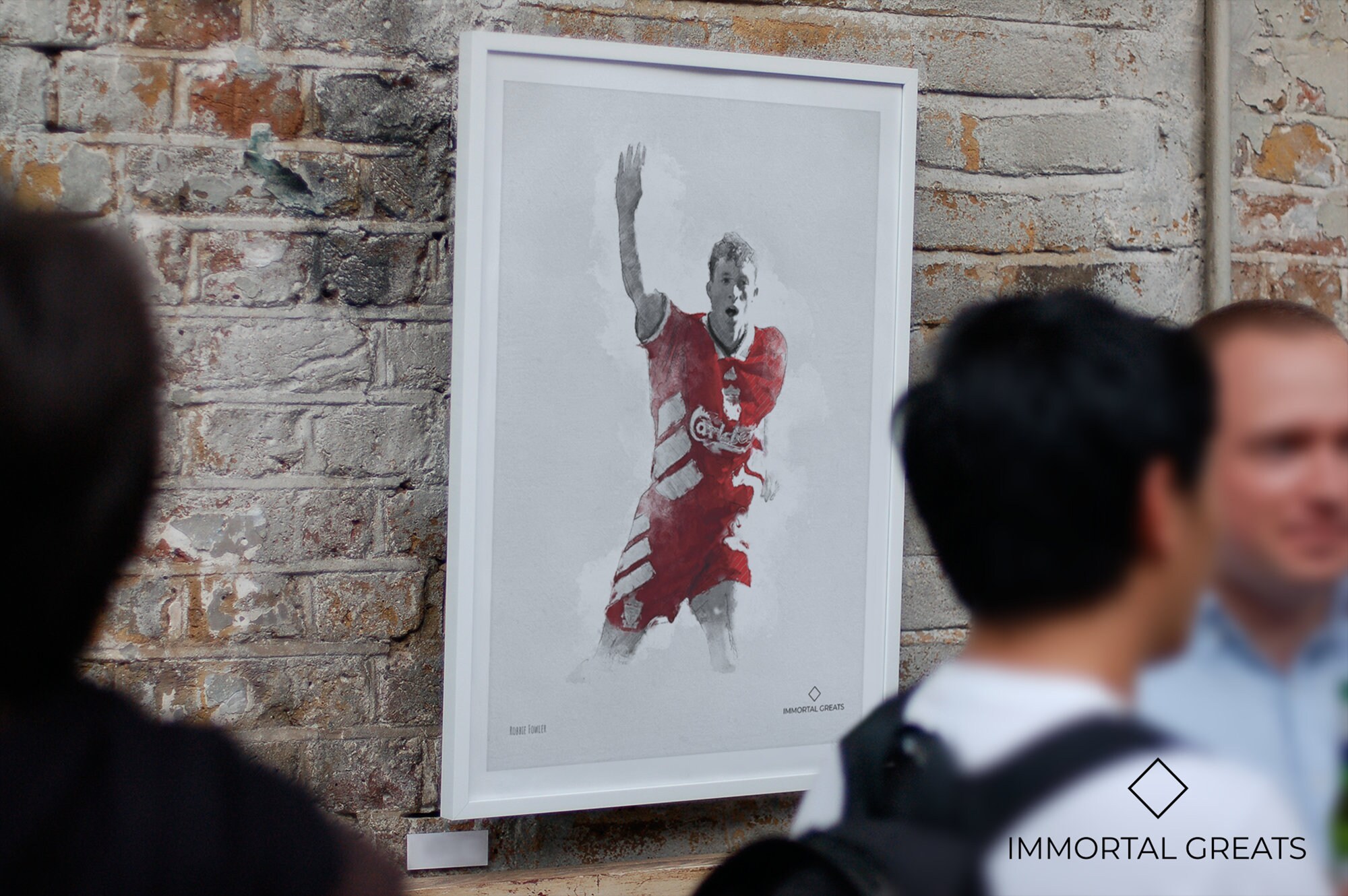 Picture Scores Liverpool FC Print Robbie Fowler Wall Art 12x8 Football ...