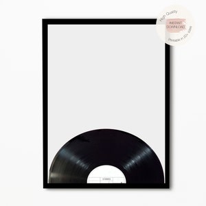 Music Vinyl Record Prints, Vinyl Record Poster, Music Poster Print ...