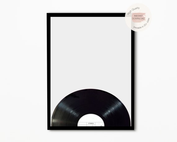 Music Vinyl Record Prints Vinyl Record Poster Music Poster - Etsy