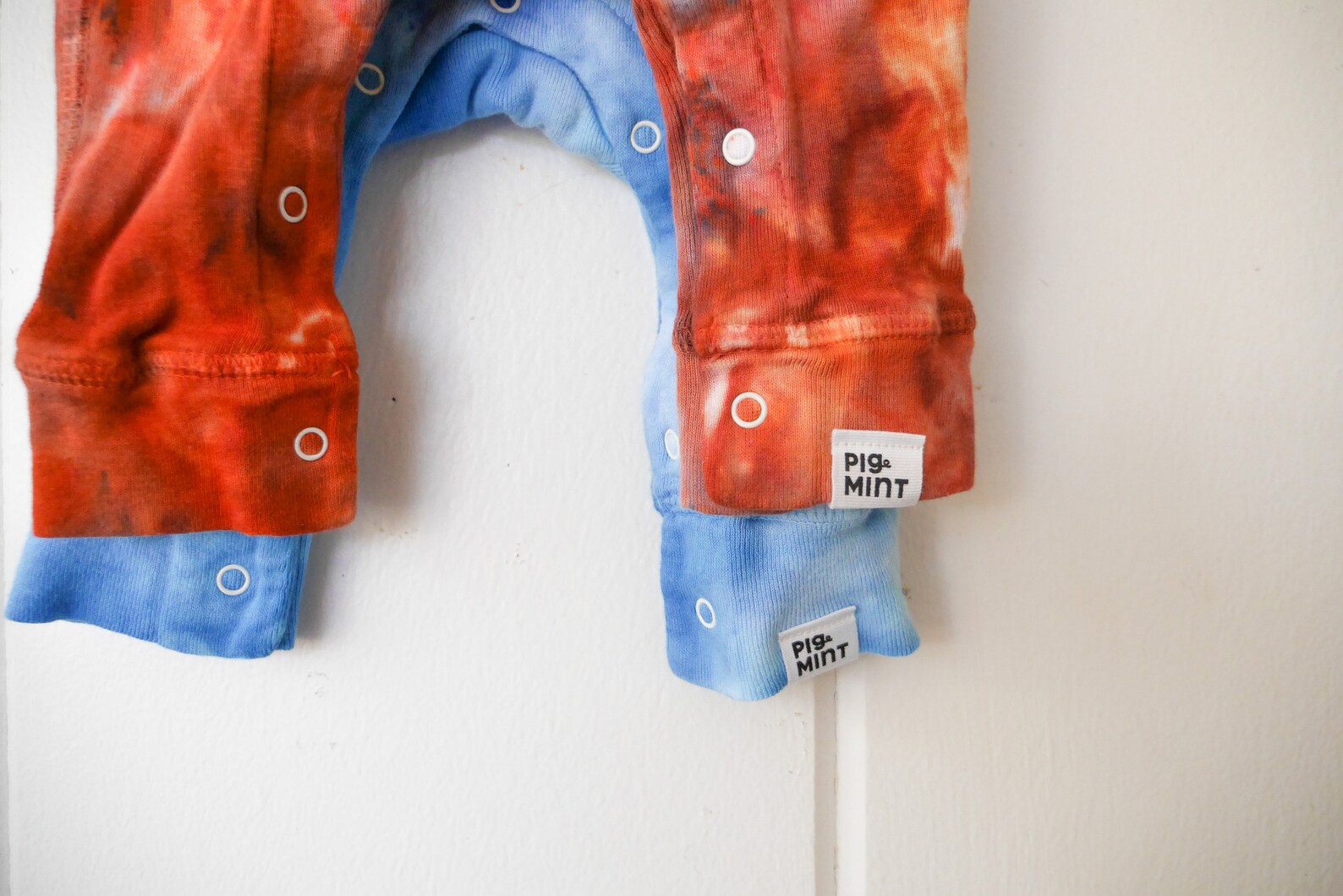 Custom 2 twin PACK BUNDLE Hand-dyed Baby Rompers - Etsy