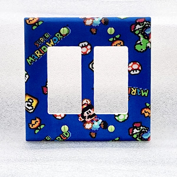 Super Mario Light Switch Covers - Etsy