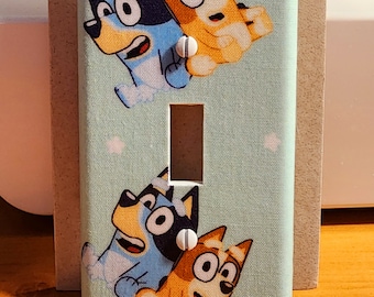 Bluey + Bingo Light Switch Cover - Etsy