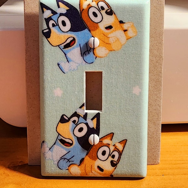 Bluey Light Switch Cover - Etsy