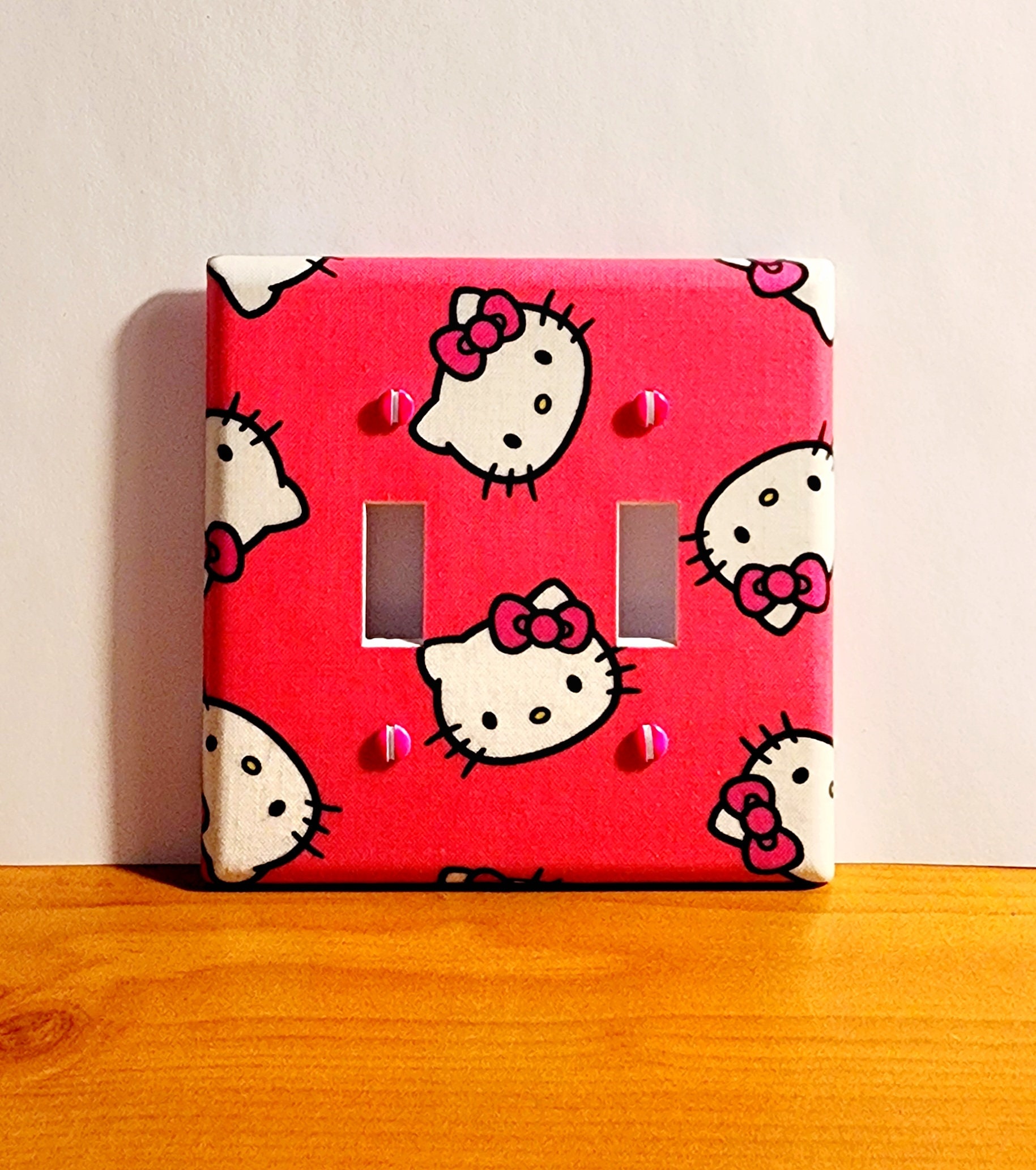 Handcrafted Cute HELLO KITTY Wallplates Light Switch & Outlet Covers - Etsy