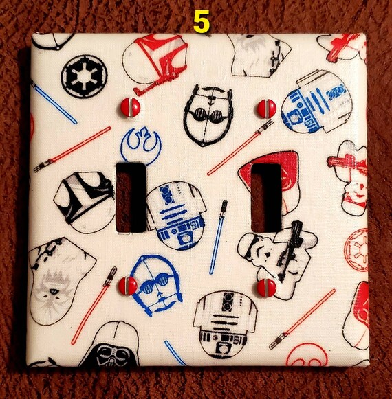 Star Wars Light Switch & Outlet Covers | Etsy