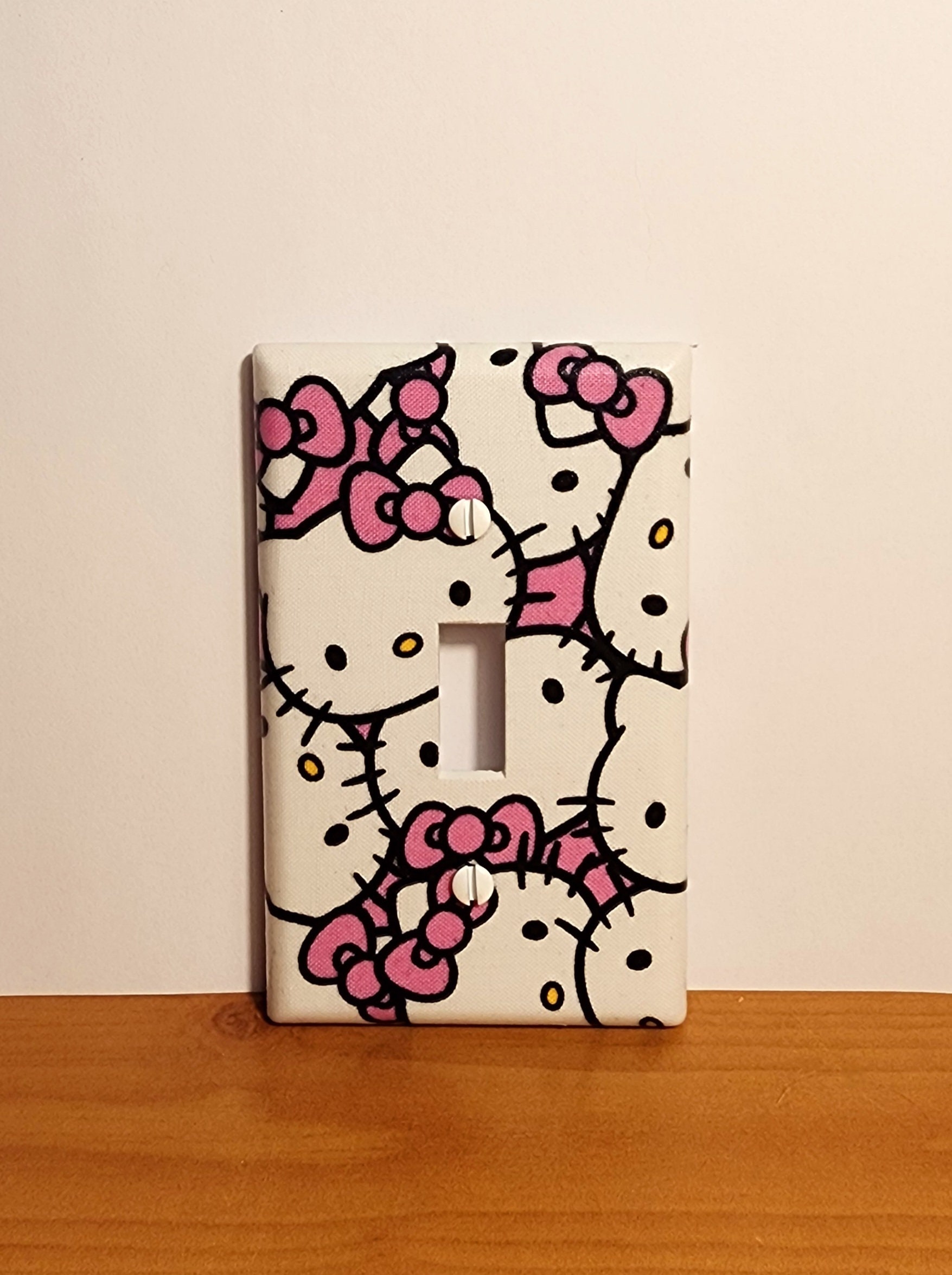 Handcrafted Cute HELLO KITTY Wallplates Light Switch & Outlet Covers - Etsy