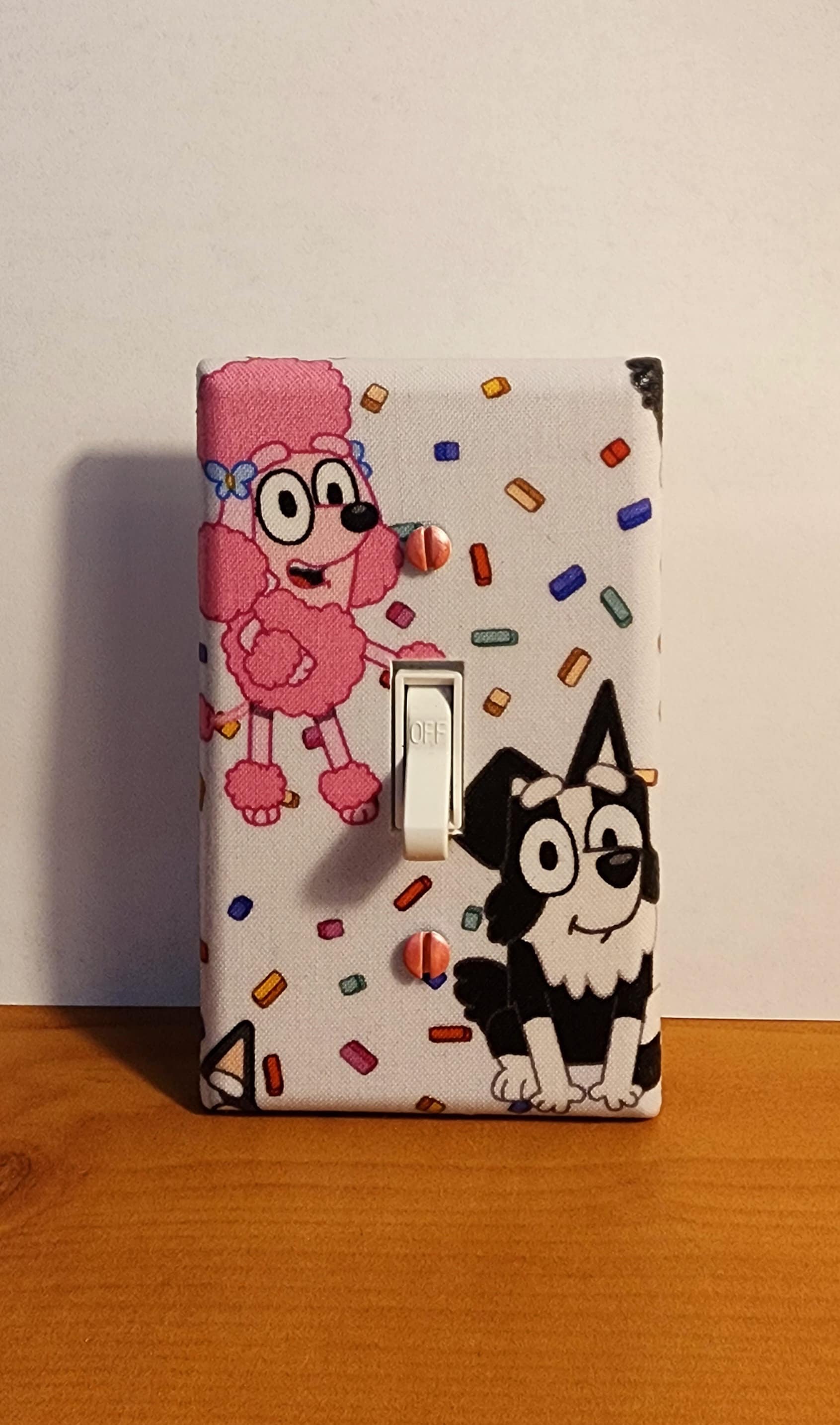 New Handcrafted Disney BLUEY Children's Light Switch Cover Wallplate - Etsy