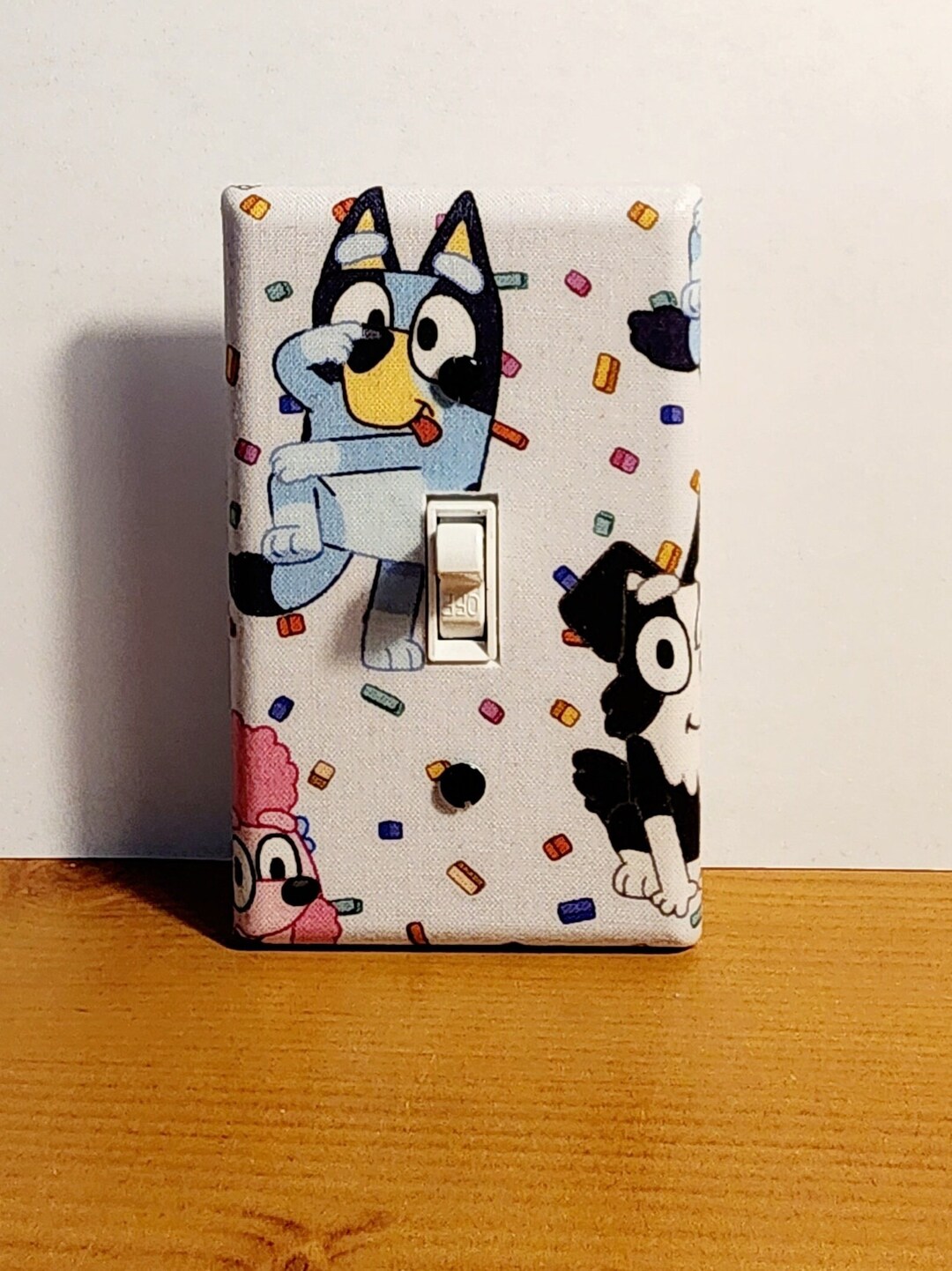 New Handcrafted Disney BLUEY Children's Light Switch Cover Wallplate - Etsy