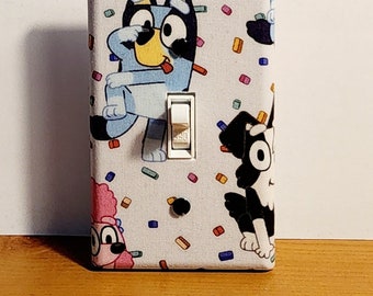 Bluey + Bingo Light Switch Cover - Etsy