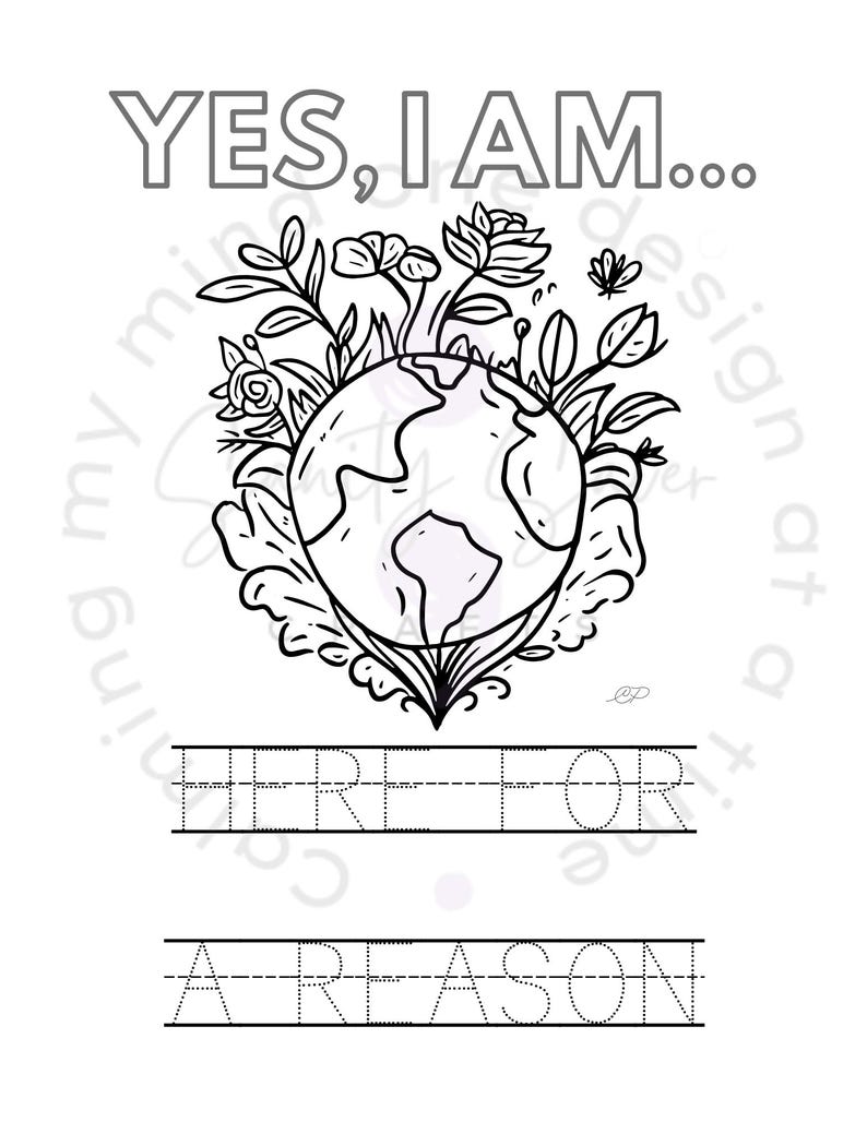 Alphabetical PDF Coloring Pages, Self-care, Self-acceptance, Self-love ...
