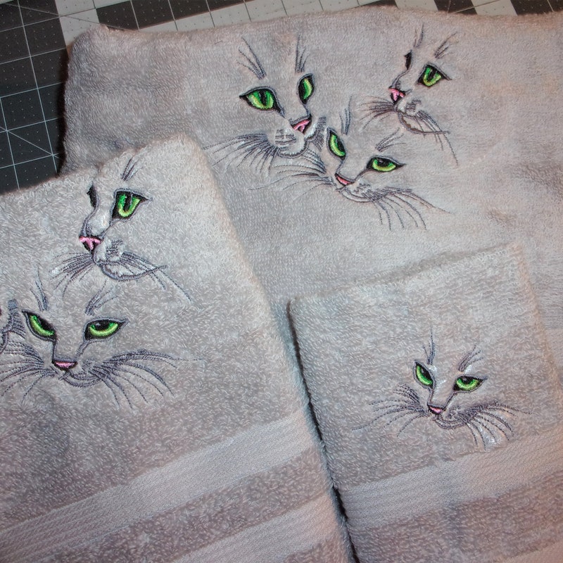 Cat Towels - Etsy