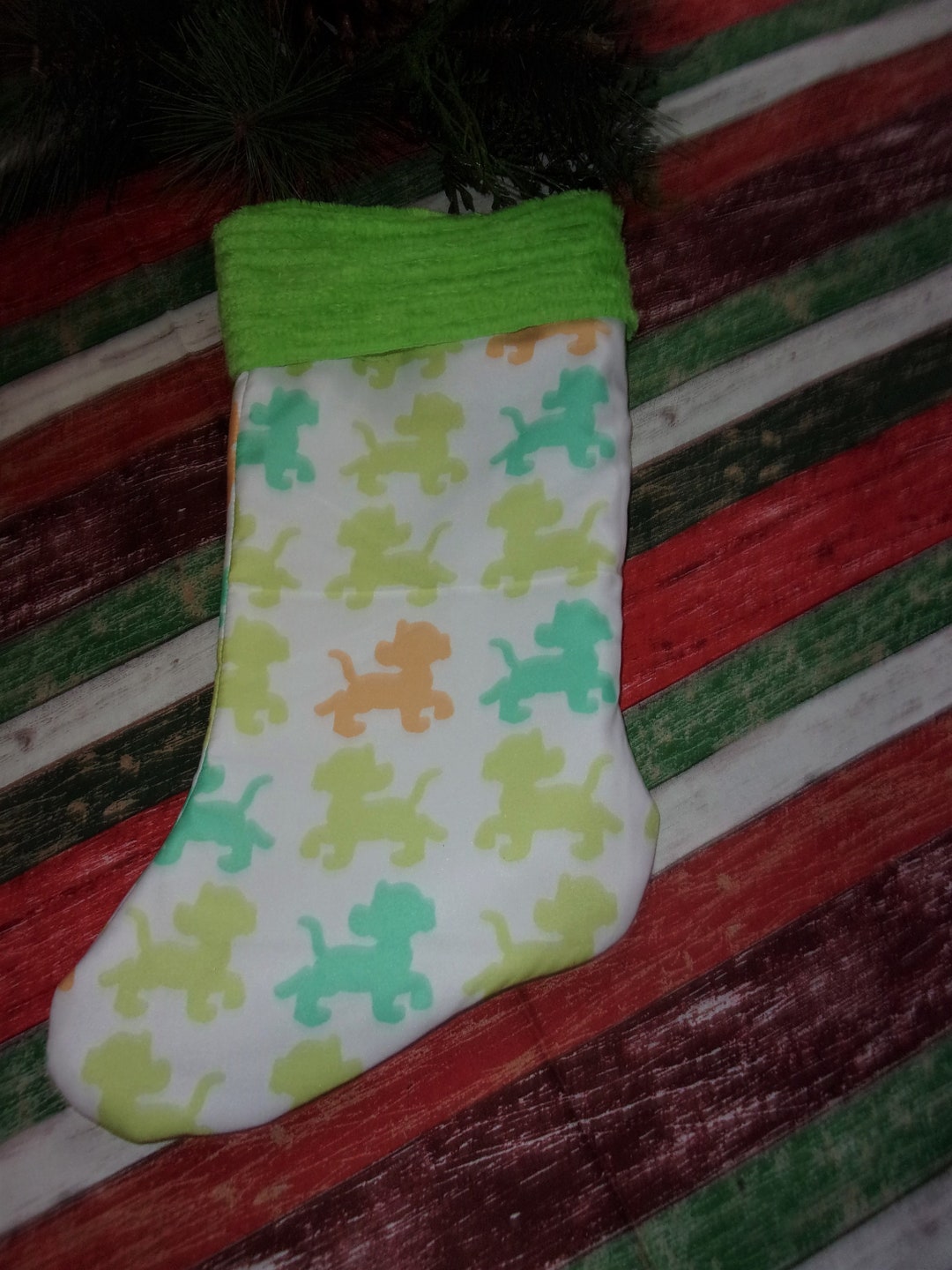 SIMBA Lion King RARE the Lion King Christmas Stocking With Chenille ...