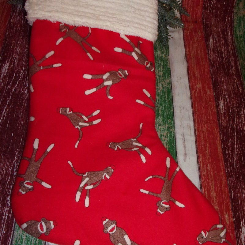 Brown Sock Monkey - Etsy