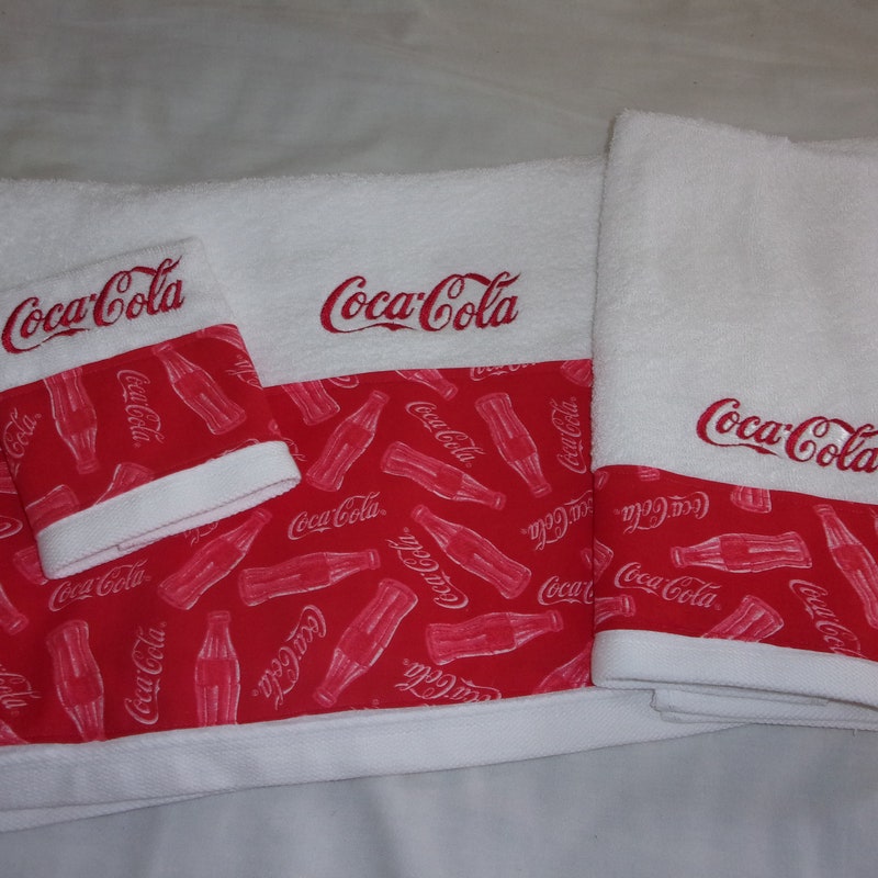 Coca Cola Fabric - Etsy
