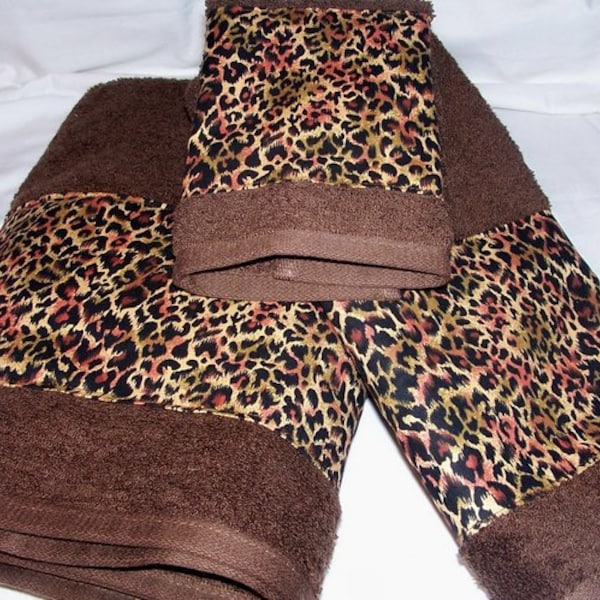 Leopard Towel - Etsy