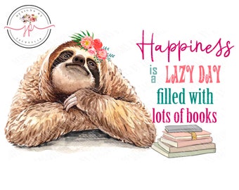 Sloth Reading Pillow - Etsy