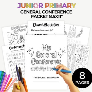 General Conference Packet, Junior Primary General Conference Booklet ...
