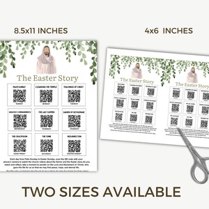 LDS Youth Easter Handout, LDS Easter Videos Countdown QR Code Handout ...