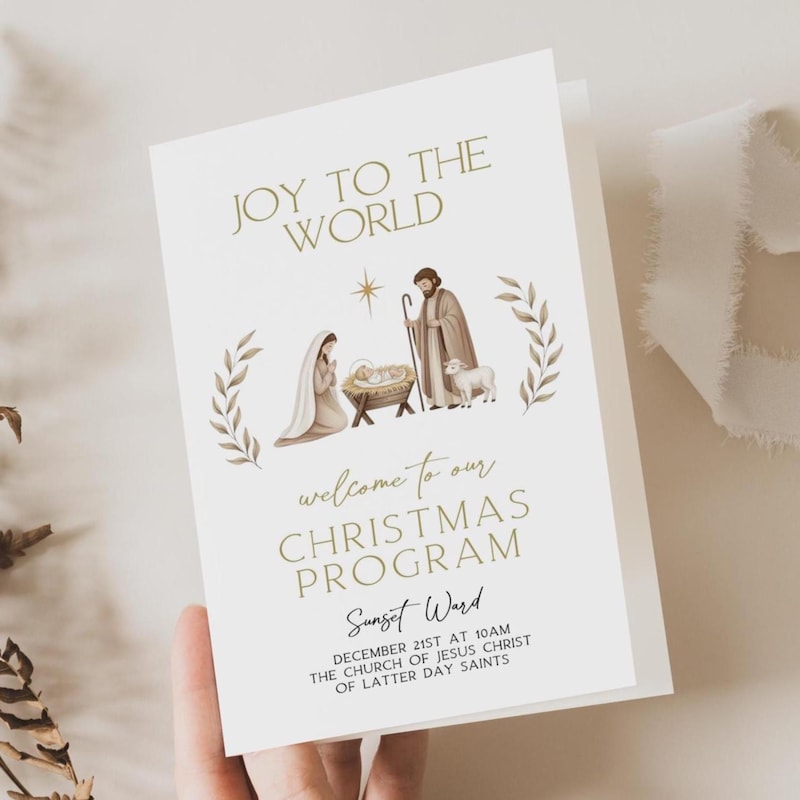 School Program Christmas - Etsy