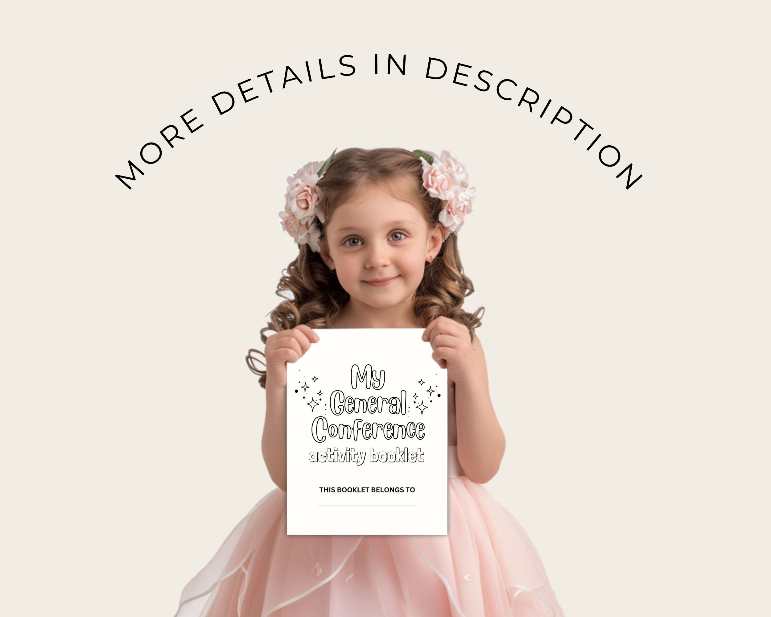 General Conference Packet, Junior Primary General Conference Booklet ...