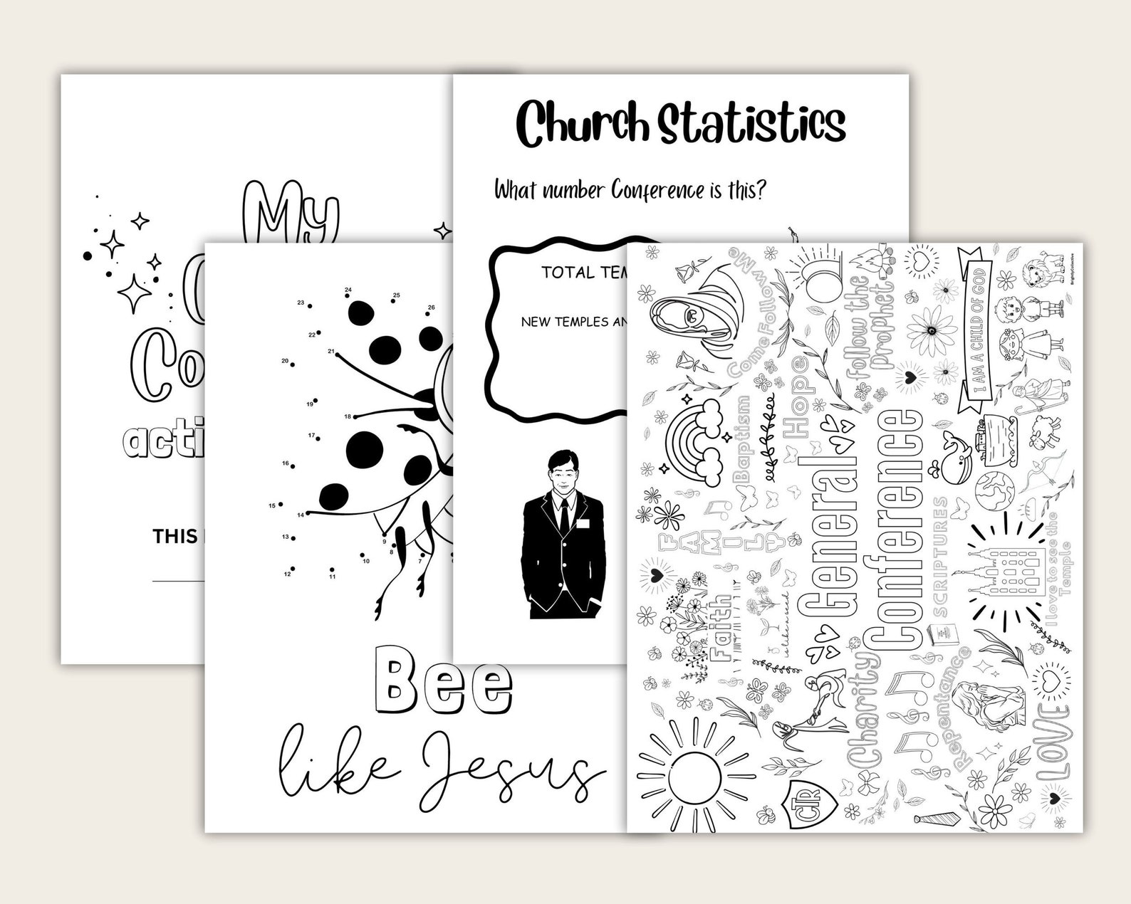General Conference Packet, Junior Primary General Conference Booklet ...