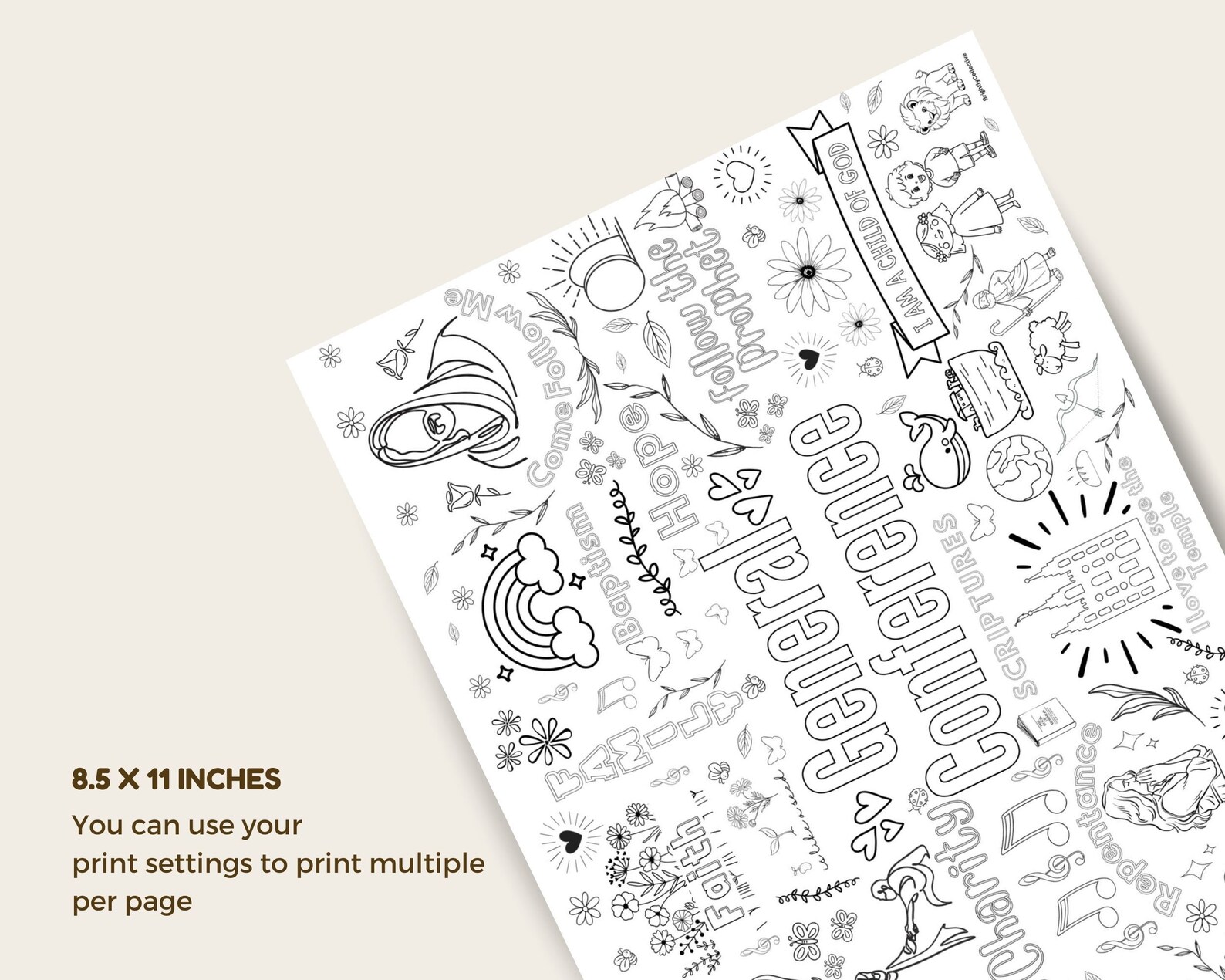 General Conference Packet, Junior Primary General Conference Booklet ...