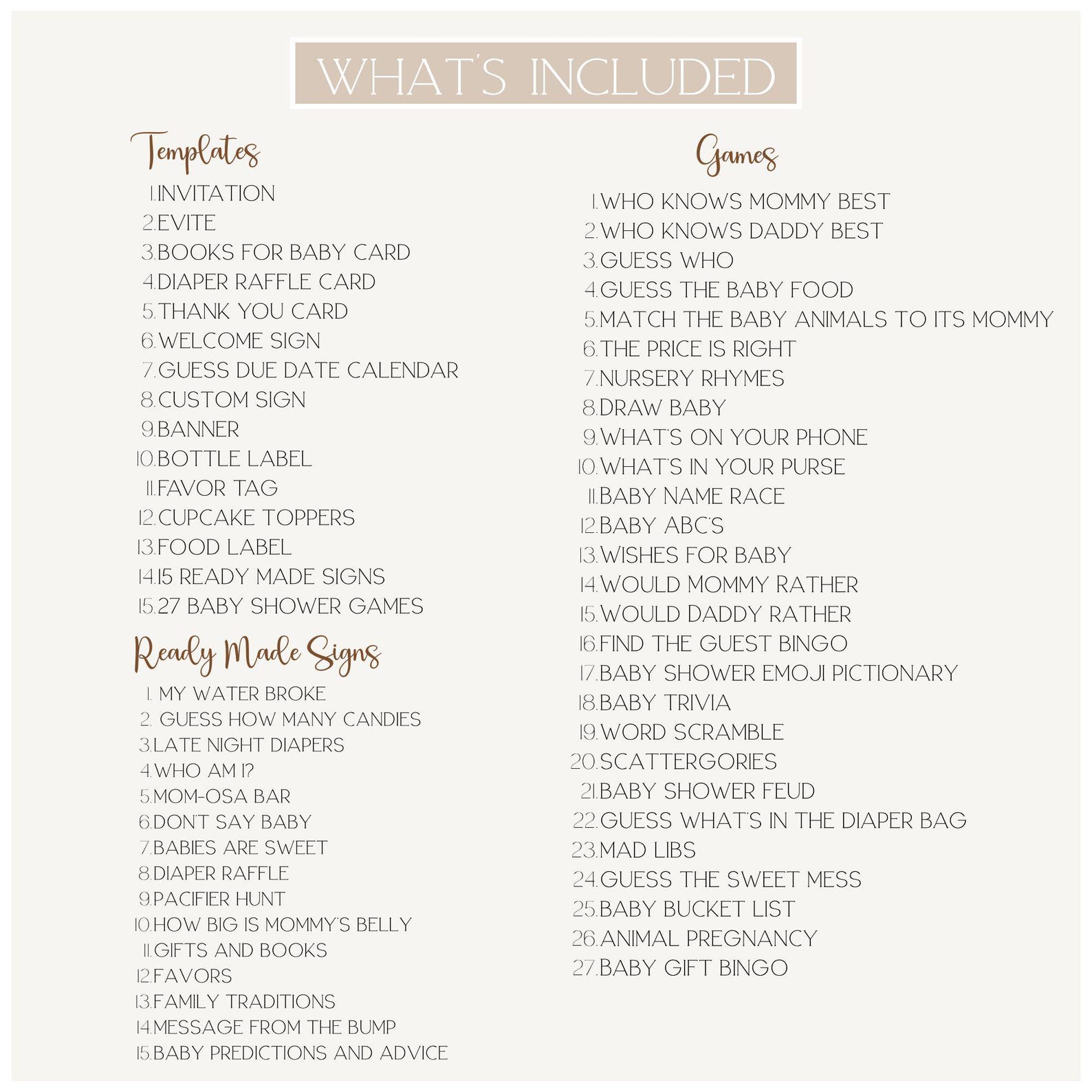 Little Sprout Baby Shower Bundle, Canva, Locally Grown Shower ...