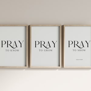 Pray to Know, Pray to Grow, Pray to Show General Conference Quote, Home ...